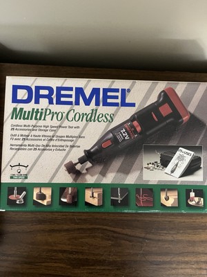 Dremel MultiPro 770 Cordless Rotary Tool – Battery, Charger, Case, Bits ...