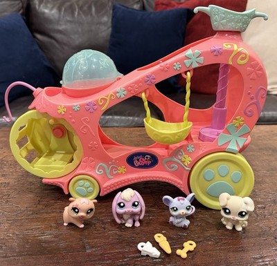 Littlest Pet Shop LPS Kohls Exclusive Paw Powered Cruiser + Pets 1341 ...