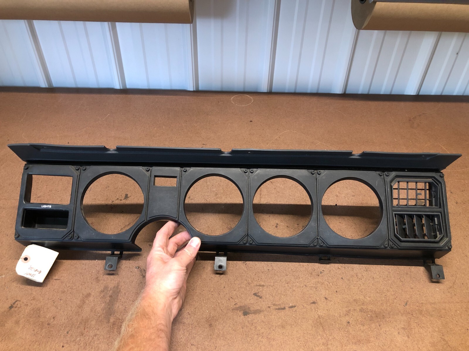 1982 1983 1984 PONTIAC FIREBIRD DASH GAUGE BEZEL WITH A/C VENTS OEM ...