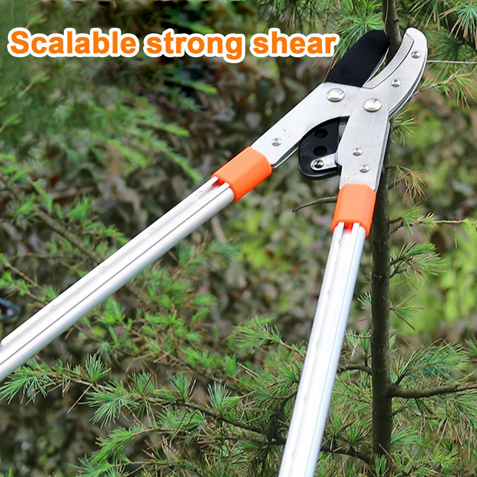 Extendable Anvil Loppers Tree Trimmer 41in Telescopic Heavy Duty Branch ...