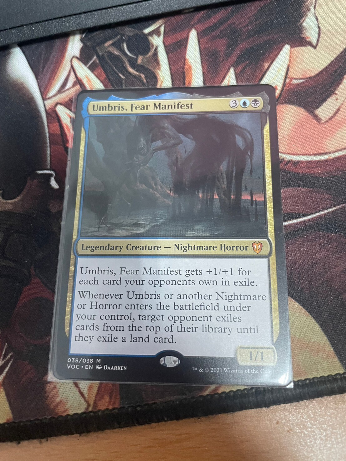 MTG Umbris, Fear Manifest Commander: Innistrad: Crimson Vow 038/038 ...