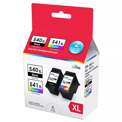 PG-540XL CL-541XL Ink Cartridge for CANON PIXMA TS5150 MG3150 MG3550 ...