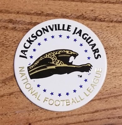 VTG Jacksonville Jaguars Division Pog Rare 1994 NFL Jags 90's Laserform ...