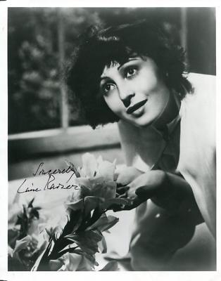 Luise Rainer Autograph Academy Award Winning Actress The Good Earth ...