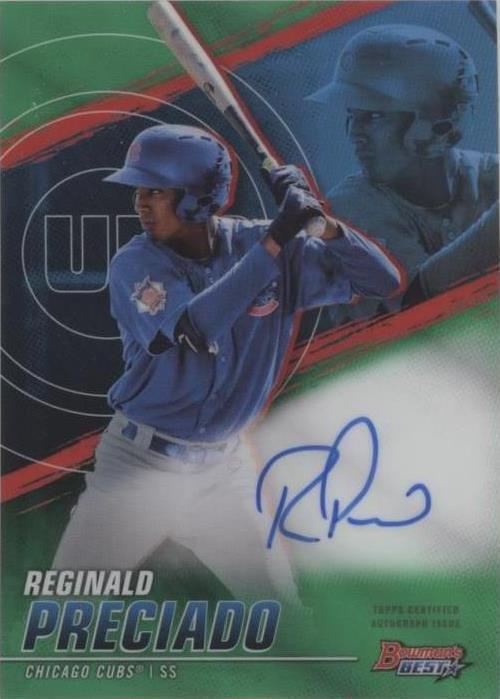 2021 Bowman's Best - Best of 2021 Autographs Reginald Preciado #B21-RPR ...