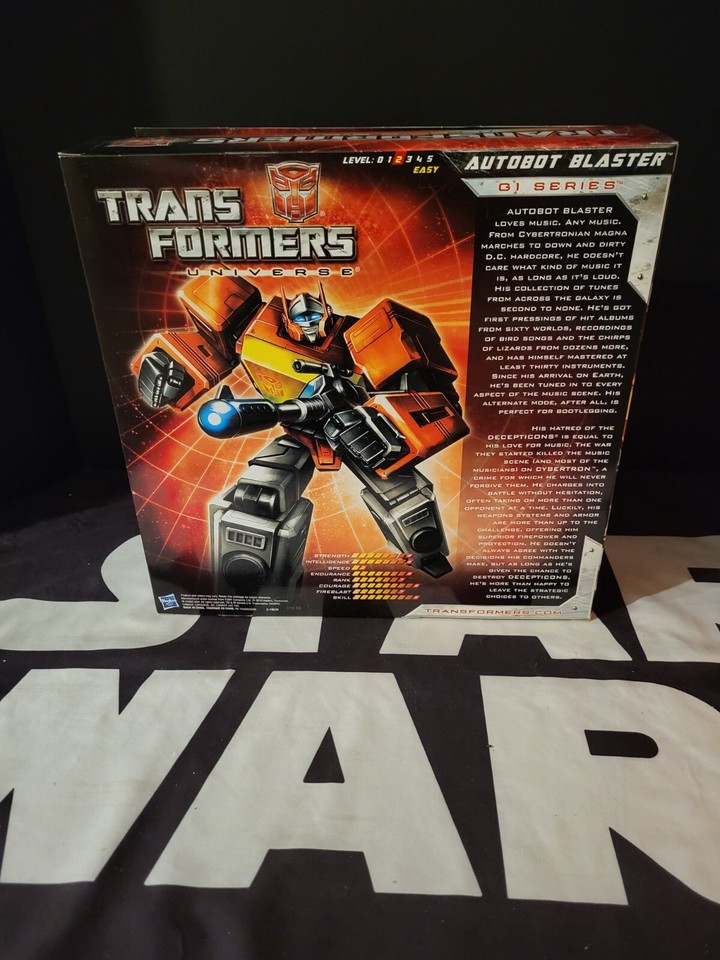 Blaster SDCC 2010 Commemorative Edition TRANSFORMERS Hasbro NEW MIB | eBay