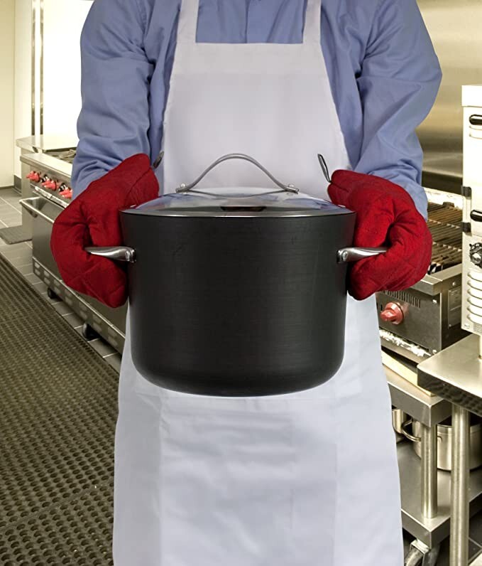 Quilted Oven Mitts with Flame Retardant Technology Protect Your Hands ...