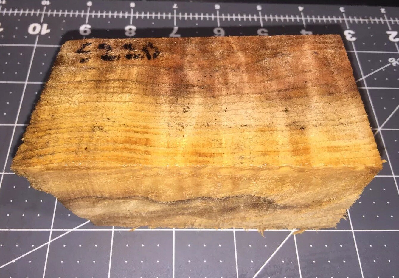 Hawaiian Curly Sugi Pine Knife Scale Blank! Strong Curl And Color ...