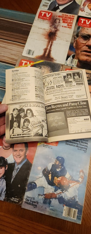 Vintage 1982 TV Guide Magazines Lot of 16 Issues | eBay