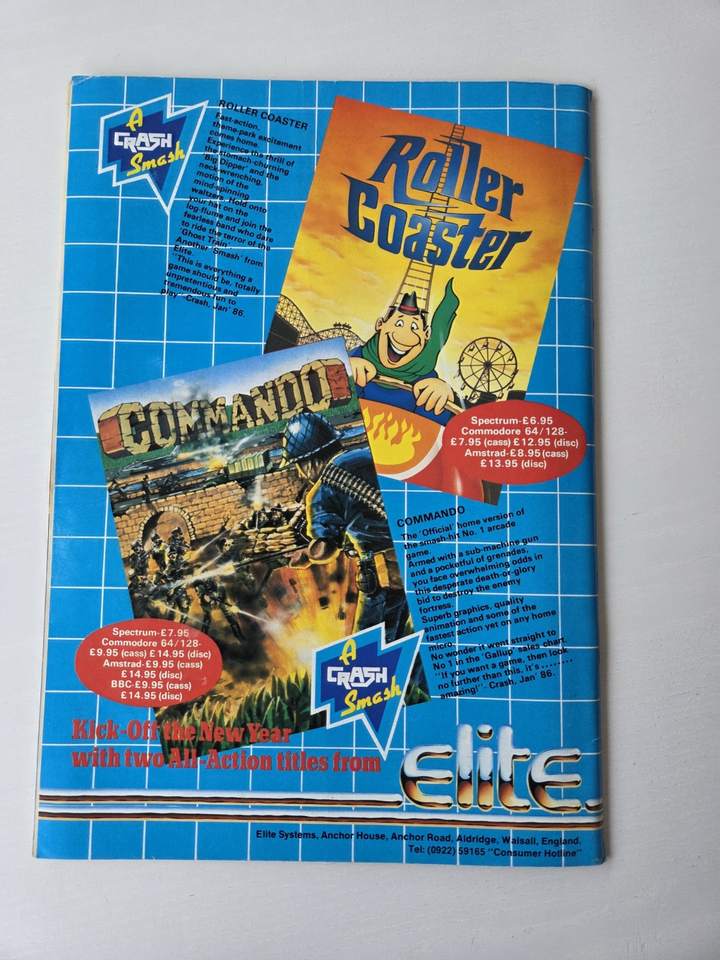 CRASH - Sinclair ZX Spectrum magazine - Issue #25 - February 1986 | eBay UK