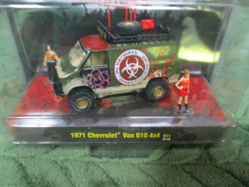 M2 Machines Zombie Rescue Squad 1971 Chevrolet Van G10 4x4 | eBay