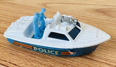1970 Matchbox Series No.52 made in England Lesney Police Launch Boat | eBay