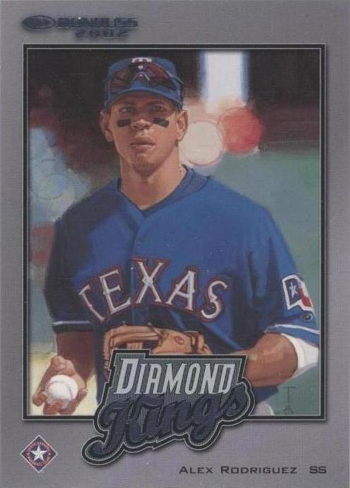 2002 Donruss - Diamond Kings Inserts Alex Rodriguez #DK-19 /2500 for ...