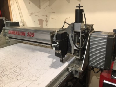 GERBER DIMENSION 200 ROUTER FULL SYSTEM (S/W-PC-ENGRAVING HEAD) | eBay UK