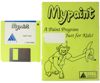 Commodore Amiga MY PAINT Kids Paint Program!! | eBay