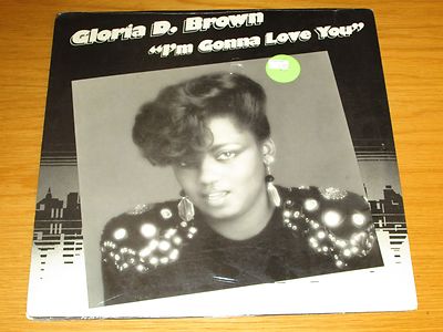 SEALED SOUL 12" EP - GLORIA D. BROWN - KRYSTAL LABEL - "I'M GONNA LOVE ...