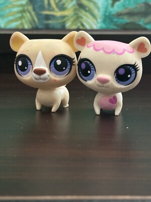 lps gen 4 authentic polar bear lot | eBay