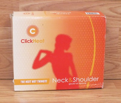 Genuine ClickHeat Reusable Neck & Shoulder Orange Pad/Hot Pack Pad Only ...