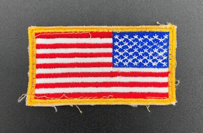 American Flag Shoulder Patch Reverse Flying Theatre Made Patch OIF OEF ...
