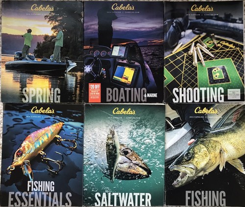 Lot of 6 Cabela's 2016 Catalogs. VGC! | eBay