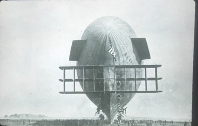 “Roma” Airship Tail Arrangement 1922 Vintage Zeppelin 35mm Art Slide ...