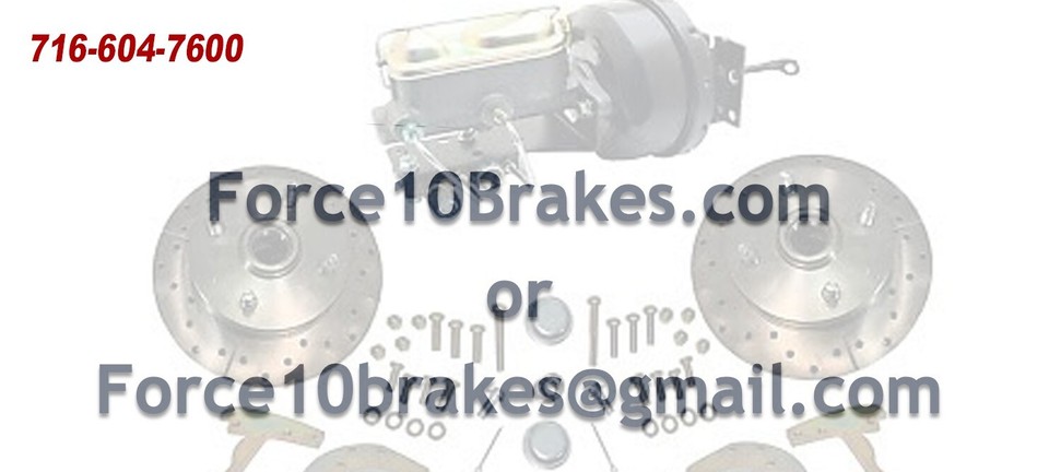1964-66 Disc Brake Kit Falcon, Fairlane, Ranchero - dual bowl Master ...