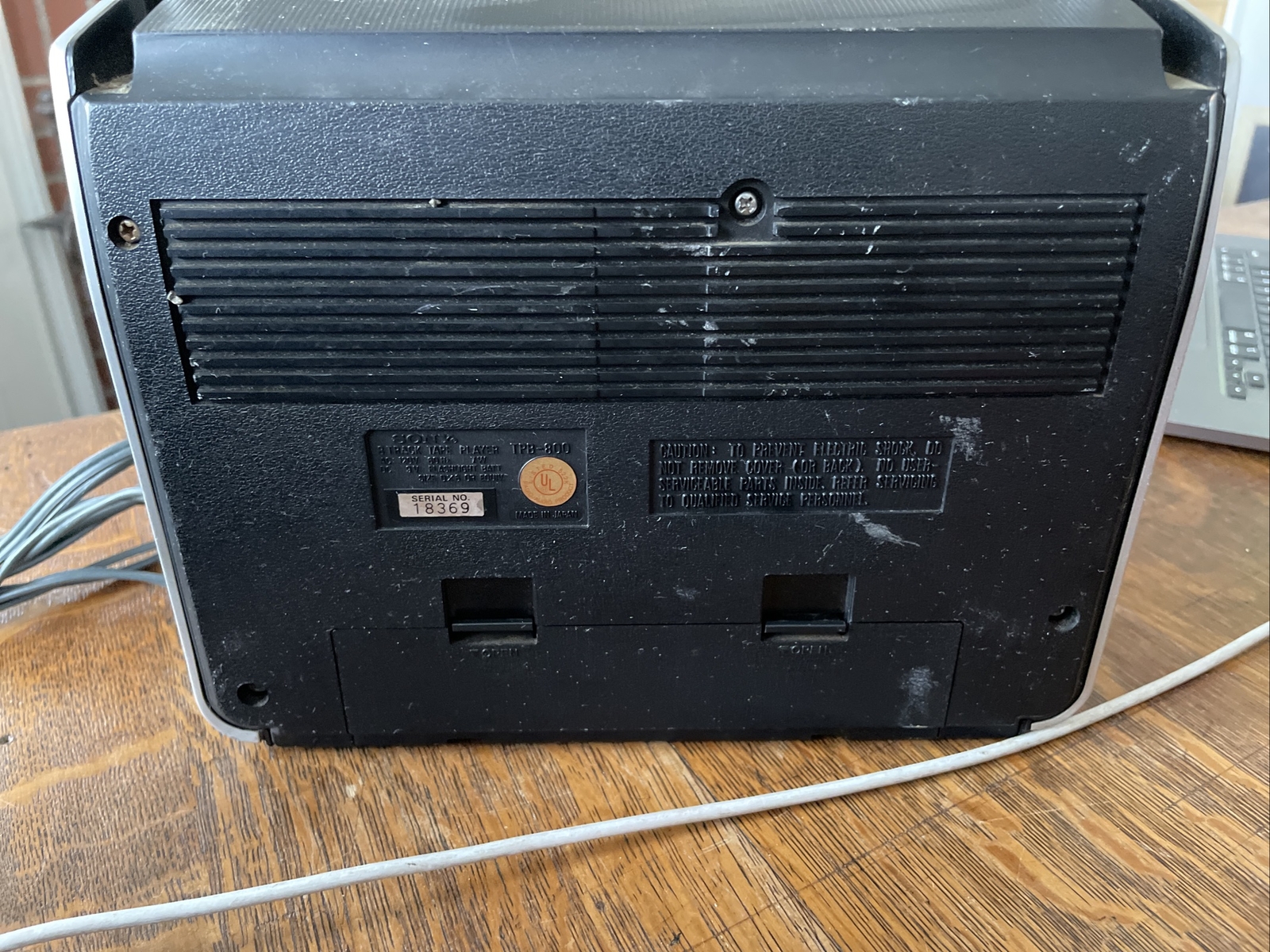 Vintage Sony Portable 8 Track Player Tpb-800 Working Good for sale ...