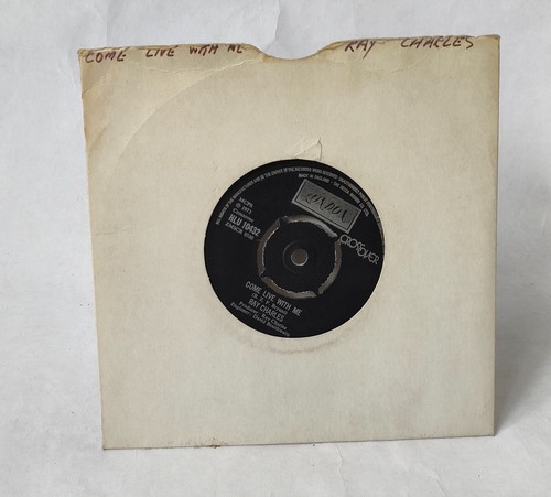 Ray Charles - Come Live With Me / Everybody Singer - 17.8cm Musique ...