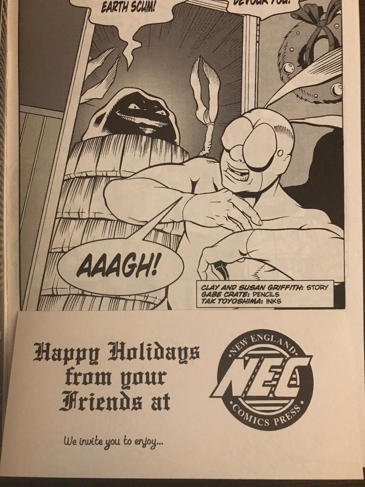 Tick's Big Yule Log Special #1 1997 2000 Variant Comic Book Multi ...