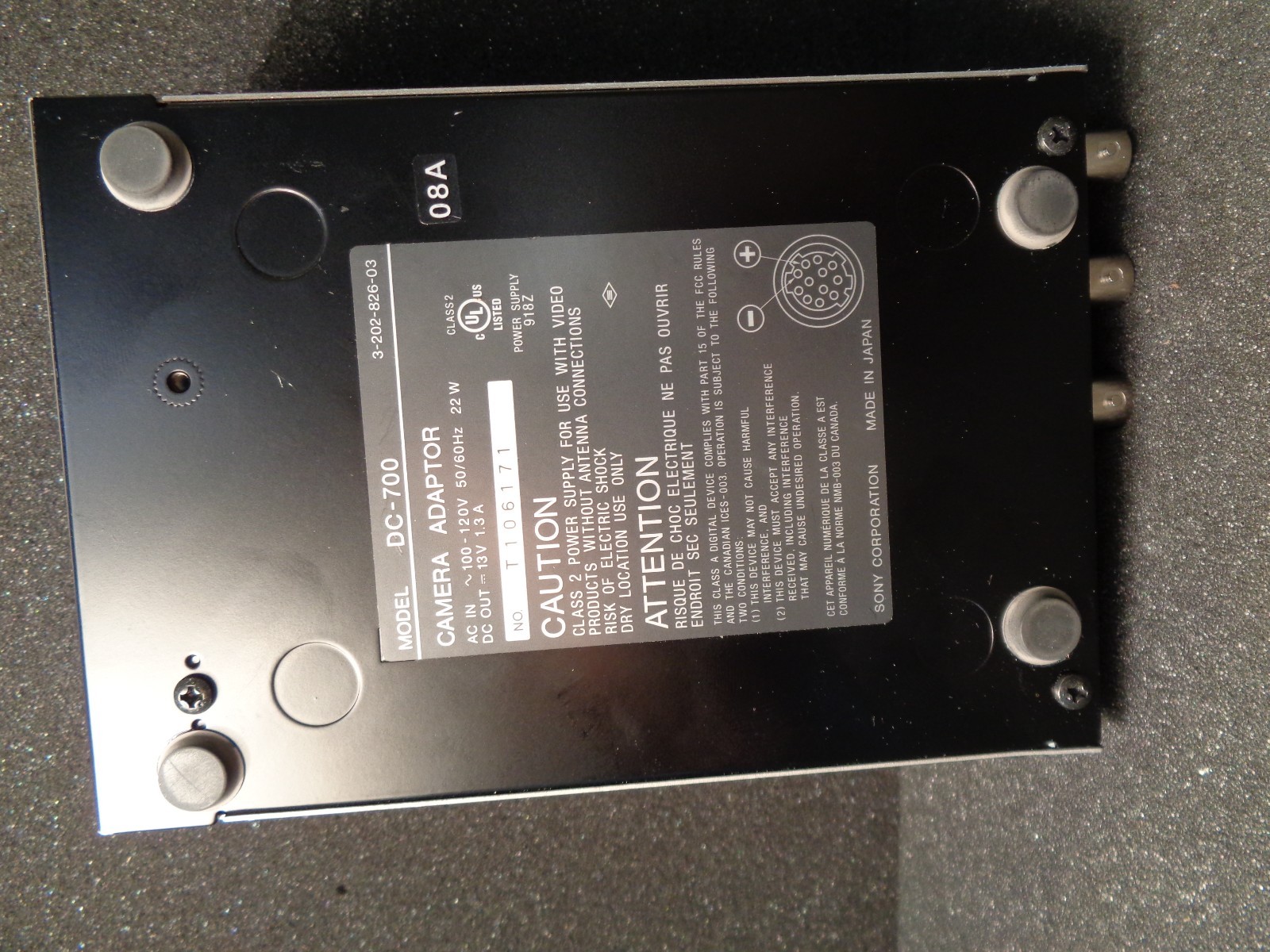 Sony DC-700 Camera Adaptor | eBay