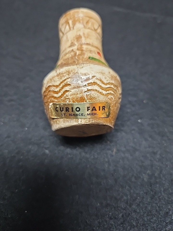 Vintage Japan miniature pottery Lot Of 4 Painted Jugs Curio Fair ...