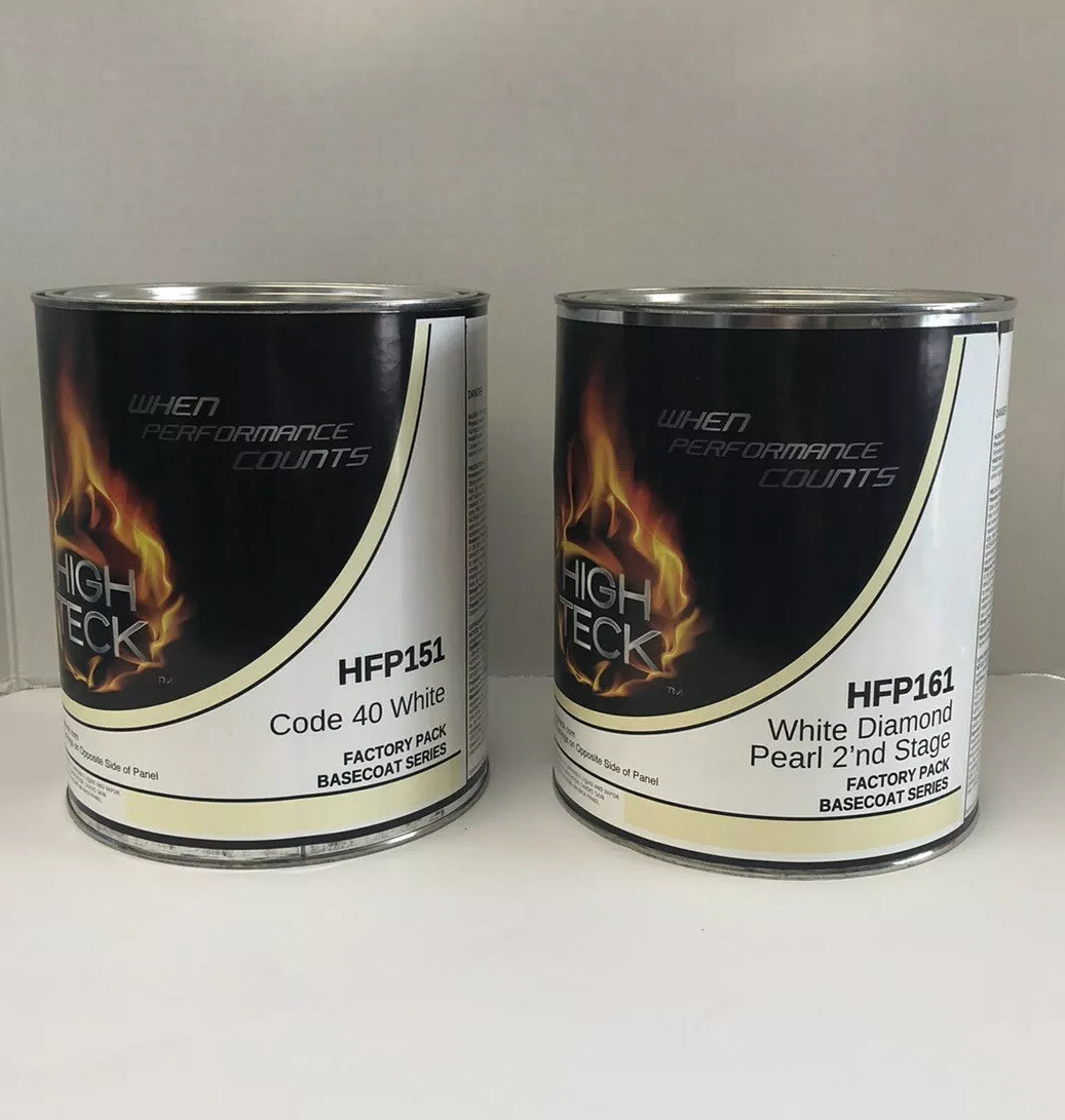 GM/ CHEVY White Pearl code WA800J/u800j/800j Gallon basecoat Paint | eBay