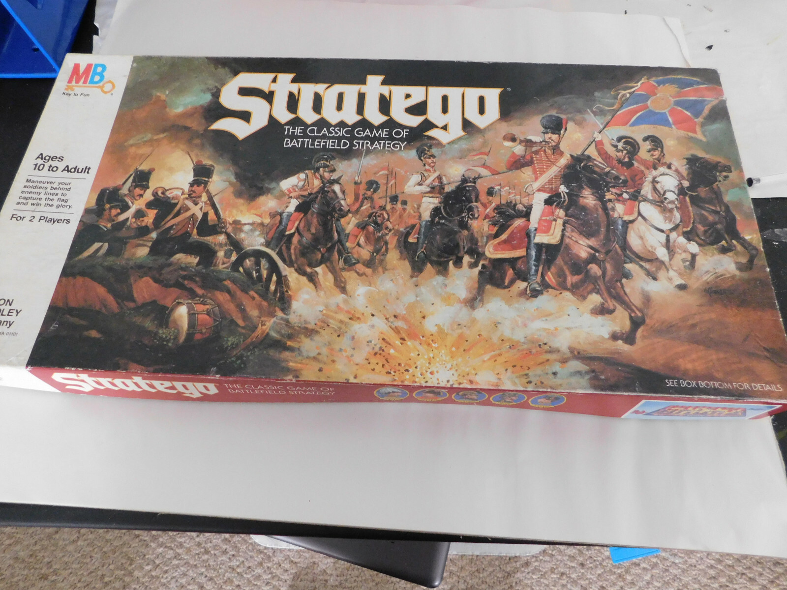 Stratego Board Game ,Board,Box and 25 pieces &, game rules | eBay