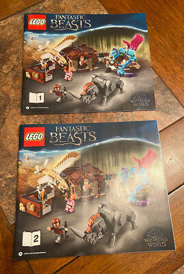 Lego 75952 Fantastic Beast Newt’s Case Of Magical Creatures Manuals ...