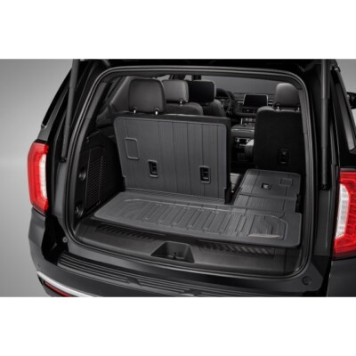2021-2025 GMC Yukon Integrated Cargo Liner 85539132 Jet Black w/ GMC ...