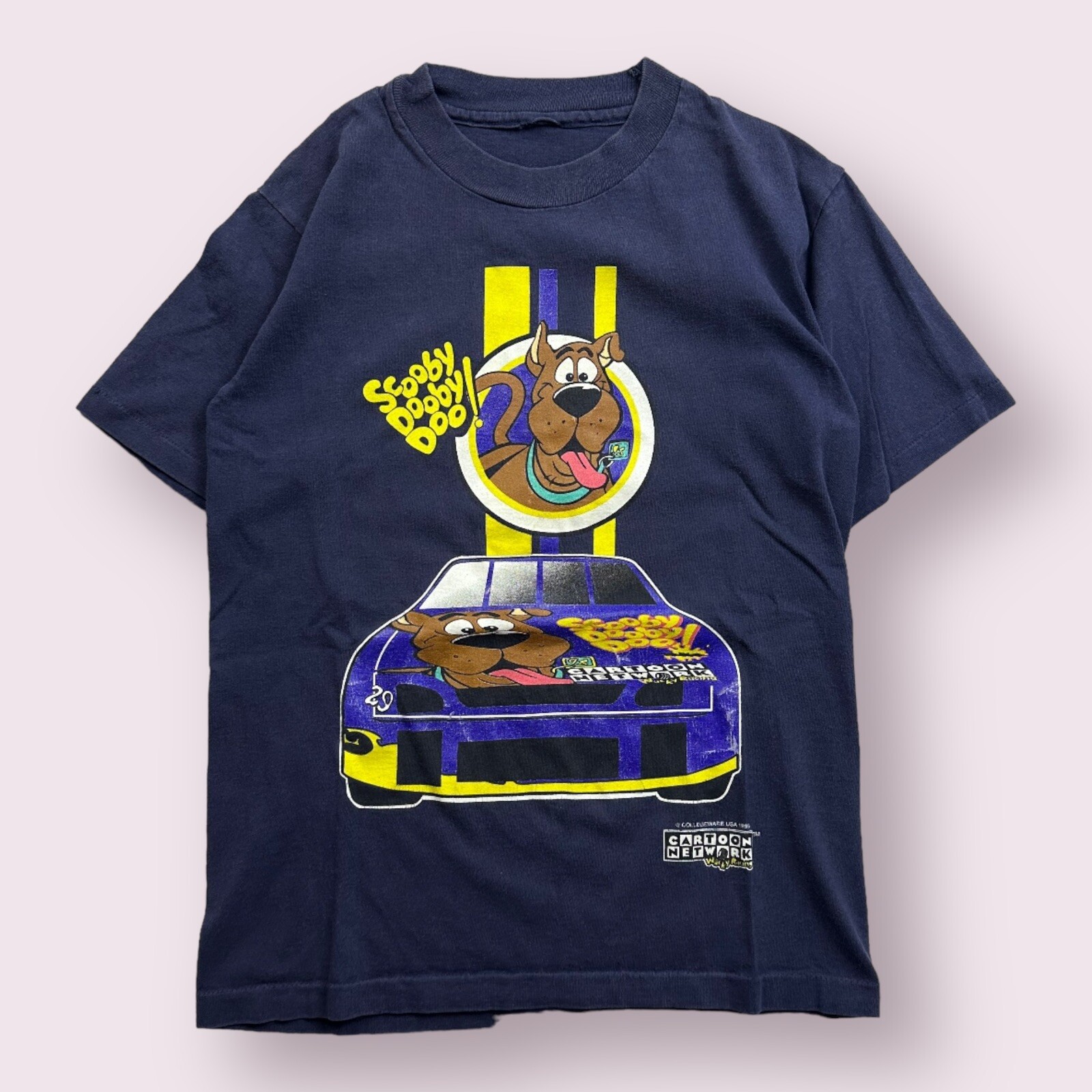 Vintage Scooby Doo Wacky Racing NASCAR Graphic Shirt … - Gem