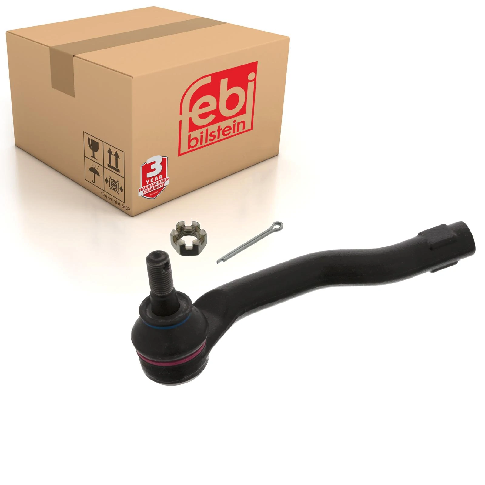 Mazda2 Front Left Tie Rod End Outer Track Fits Mazda D65432290 Febi ...