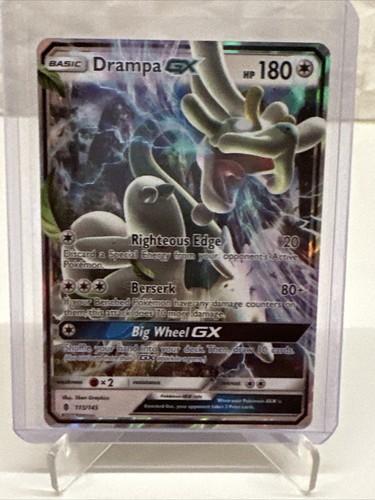 Pokémon - Drampa GX - 115/145 - Guardians Rising - Pokémon TCG - Ultra ...