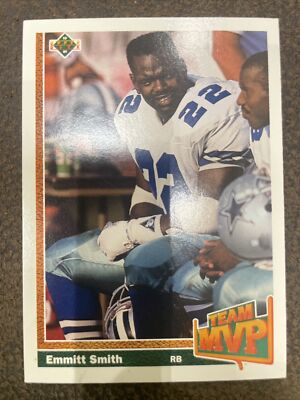 1991 Upper Deck EMMITT SMITH Football Card 456 Dallas Cowboys! | eBay