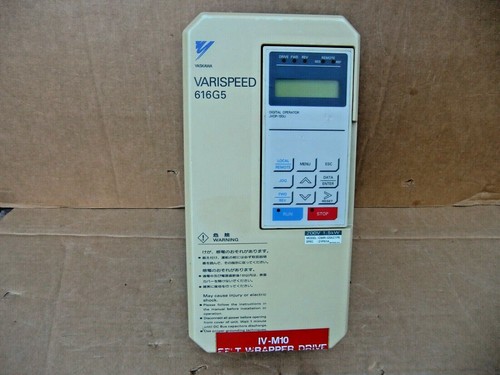 YASKAWA VARISPEED 616G5/GPD515 3HP, 200-230V, 8A, VECTOR DRIVE, P/N ...