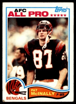 1982 Topps Pat McInally Cincinnati Bengals #50 | eBay