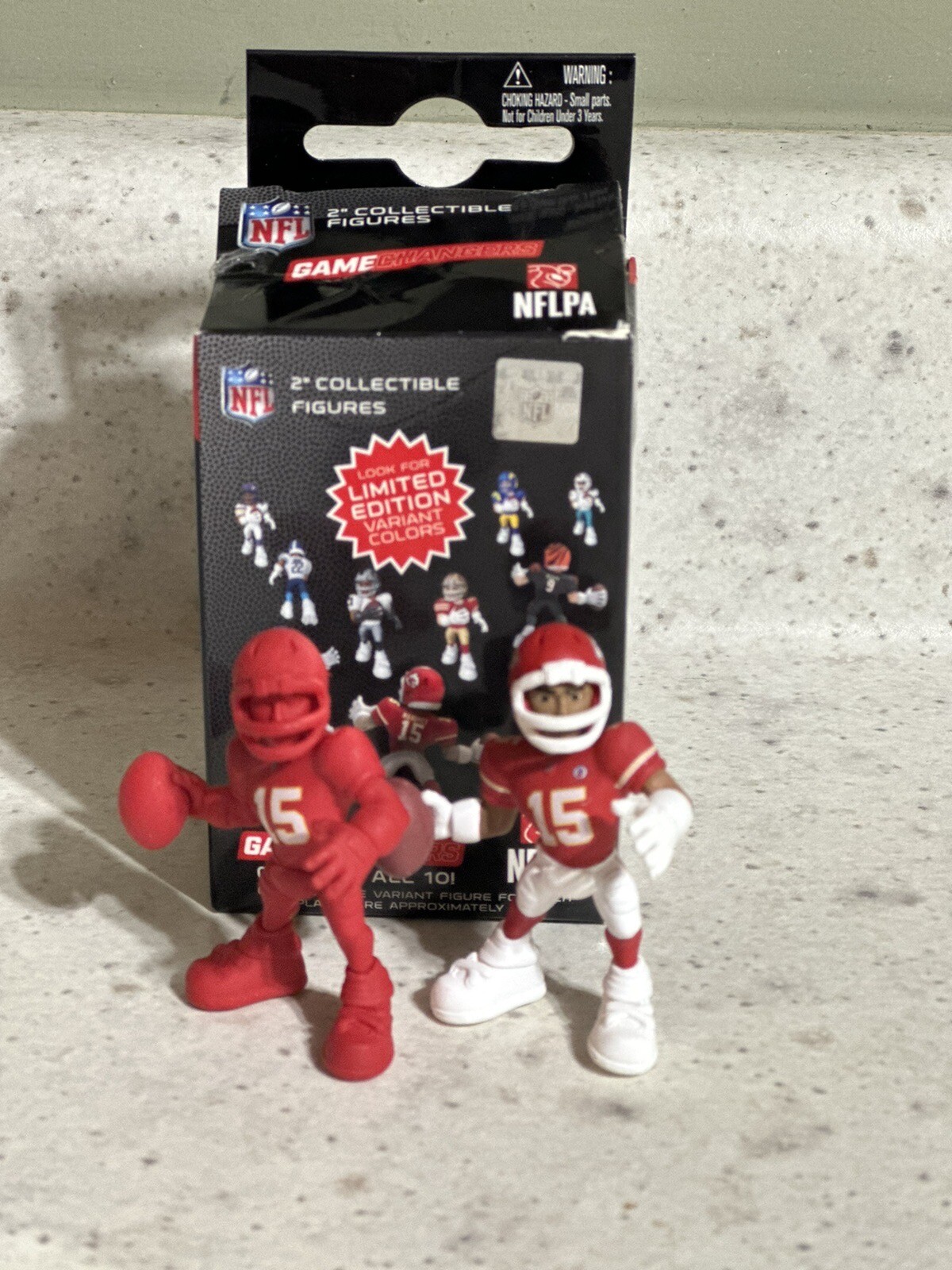 PATRICK MAHOMES LIMITED EDITION VARIANT COLOR RED! NFL Game Changers 2 ...