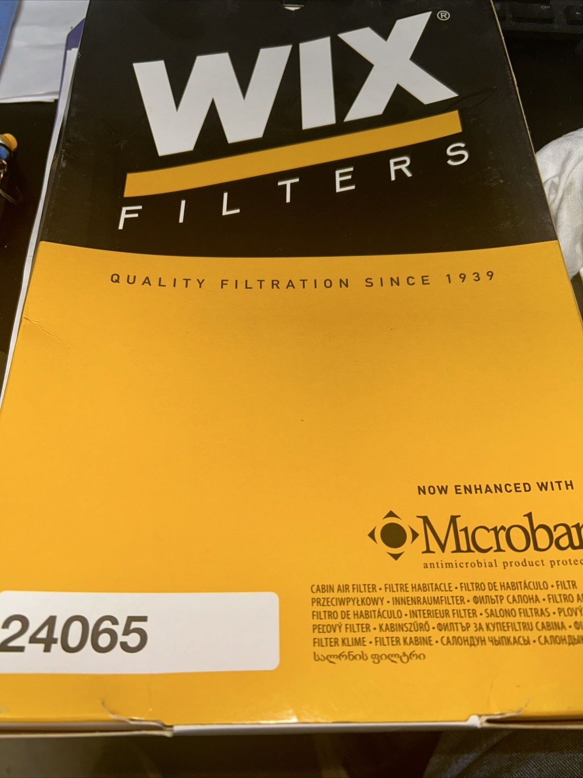 Cabin Air Filter Wix 24065 | eBay