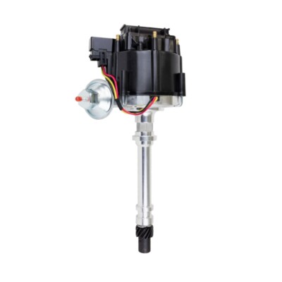 Chevy 262 4.3L V6 HEI Distributor 65K Volt Coil Mech/Vacuum Adv Black ...