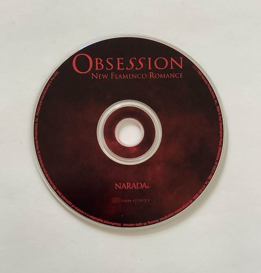 New Flamenco Romance Obsession Audio CD 1999 Narada Productions 72438 ...