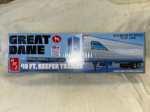 AMT Great Dane 40ft Reefer Trailer Kit # AMT 1249/06 Factory Sealed | eBay