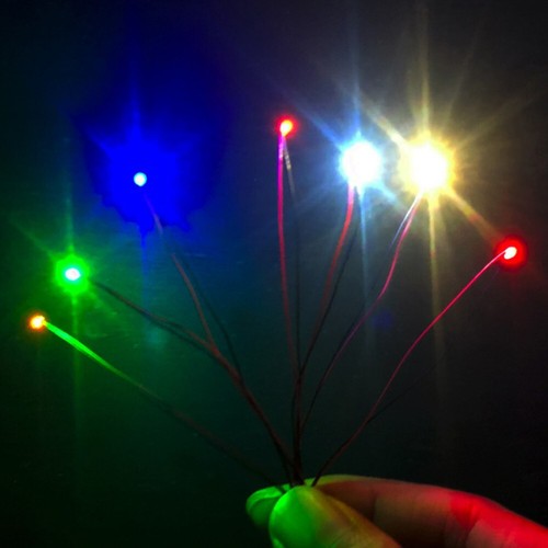 Wired Street Lights Kit Mini Bulbs SMD LEDs 8x Presoldered Micro LED ...