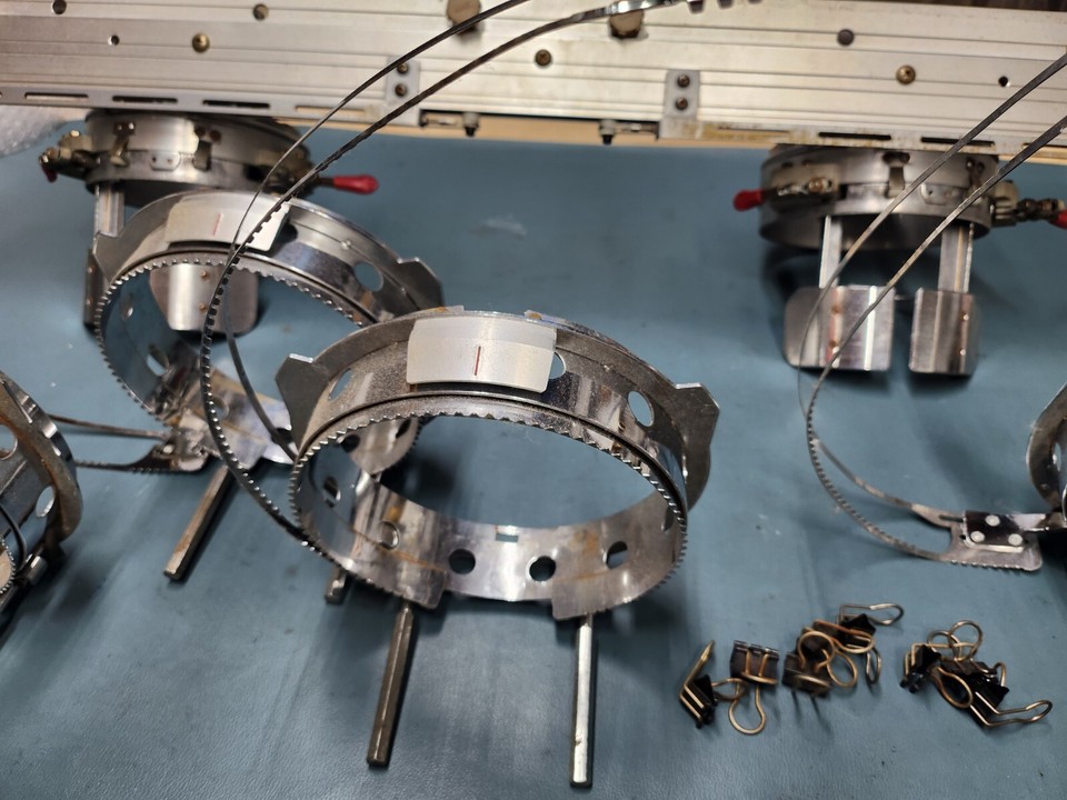 SWF Embroidery Machine Cap Hat Driver 2 Head A/UK1202 Frame | eBay