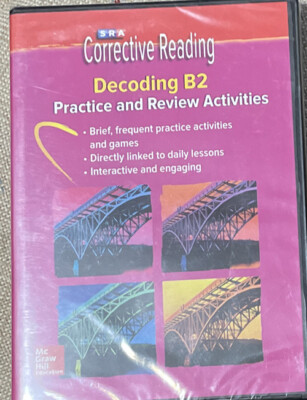 SRA Corrective Reading Decoding B2 Practice and Review Activities CD ...