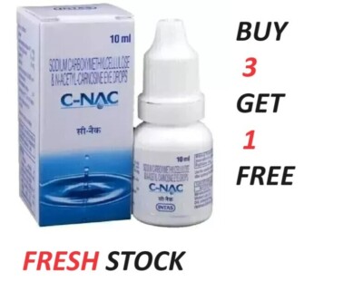 C-NAC Eye Drops N-Acetyl-Carnosine 10ml BUY 3 GET 1 FREEE | eBay UK